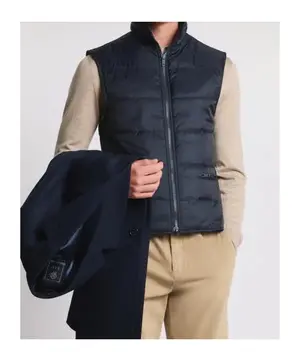 FAY 3-in-1 Double Coat In Cashmere Blend Wool - Blue