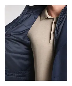 FAY 3-in-1 Double Coat In Cashmere Blend Wool - Blue