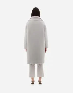 Herno Layered Long-sleeved Quilted Coat - Gray