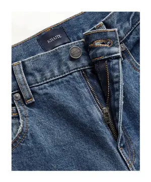 Khaite Kerrie Straight-leg Jeans - Indigo