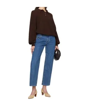 Khaite Kerrie Straight-leg Jeans - Indigo