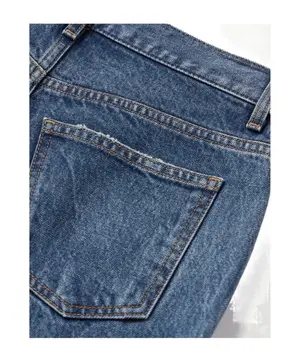 Khaite Kerrie Straight-leg Jeans - Indigo