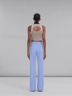 Marni High-waist Flared Tailored Trousers