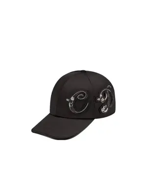 Dior Embroidered Logo Baseball Cap - Black