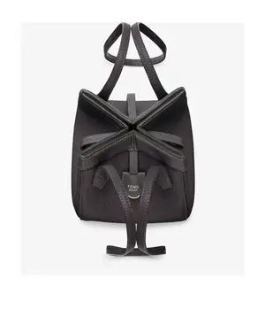 Fendi Origami Mini Shoulder Bag - Black