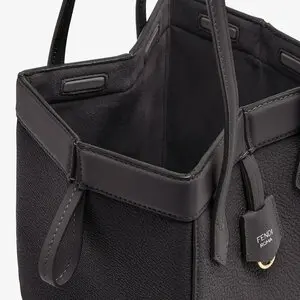 Fendi Origami Mini Shoulder Bag - Black