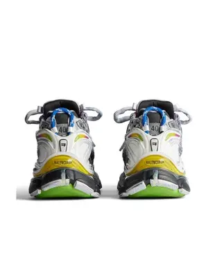 Balenciaga Mesh Panelled Runner Sneakers - Multicolor