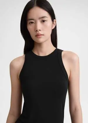 TOTEME Sleeveless Vest - Black
