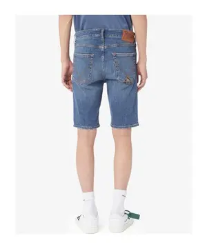 ROY ROGER'S Belt-loop Denim Shorts