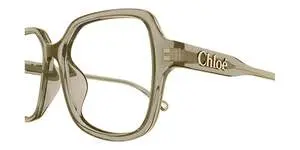 Chloé Eyewear Square Frame Glasses - Nude