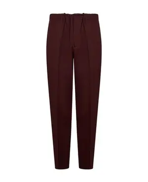 JIL SANDER Tailored Tapered Trousers With Elasticated Waistband