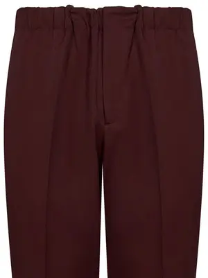 JIL SANDER Tailored Tapered Trousers With Elasticated Waistband