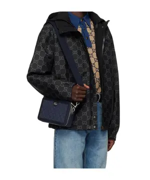 Gucci Reversible Gg Ripstop Nylon Jacket