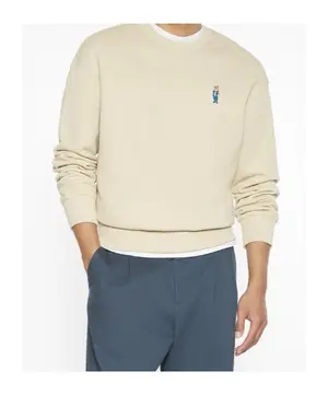Maison Kitsuné Dressed Fox Comfort Sweatshirt - Tan