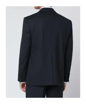 LARDINI Single-breasted Jacket - Blue