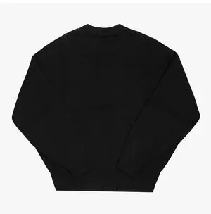 AMI Paris De Coeur Crewneck Jumper - Black