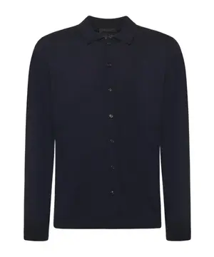 ZANONE Virgin Wool Button-up Shirt