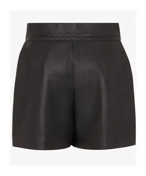 Fendi Leather Shorts
