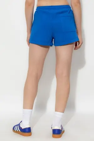 SPORTY  RICH Sporty & Rich Disco Logo-print Shorts
