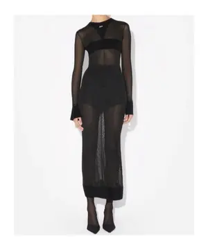 JEAN PAUL GAULTIER Ribbed Mesh Jumper