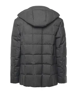 FAY Removable Hood Canvas Coat