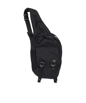 Comme Des Garçons Zippered Shoulder Bag - Black