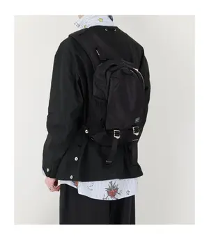 Comme Des Garçons Zippered Shoulder Bag