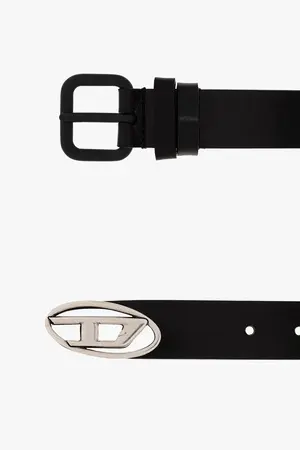 DIESEL® Logo Leather Belt
