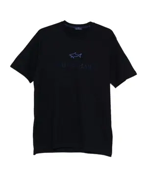 PAUL  SHARK Paul Shark Logo Print T-shirt