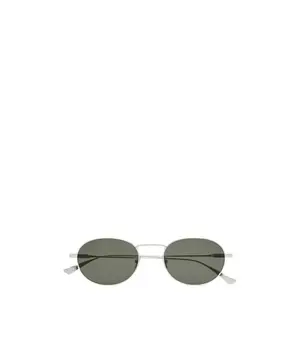 Saint Laurent Sl 799 Oval Sunglasses - Silver