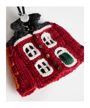 J.W.ANDERSON Jw Anderson Knitted House Cardigan Charm