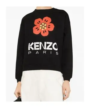 Kenzo Logo Printed Crewneck Sweatshirt