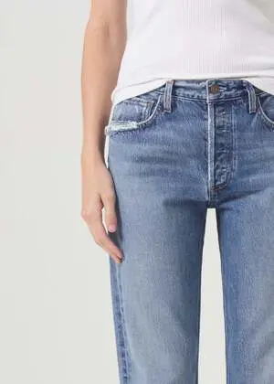 AGOLDE Parker Straight-leg Jeans