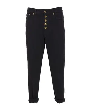 DONDUP Koons Buttoned Jeans - Black