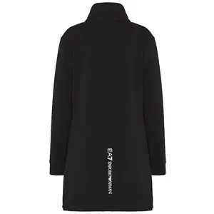 EA7 High Neck Quarter Zip Long Sleeve Sweater