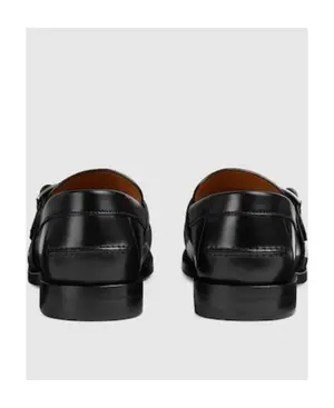 Gucci Gg Supreme Buckle Loafers