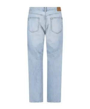 Saint Laurent Loose-fit Mid-rise Jeans