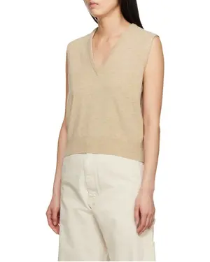 MAISON MARGIELA V-neck Knitted Vest
