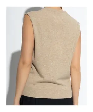 MAISON MARGIELA V-neck Knitted Vest