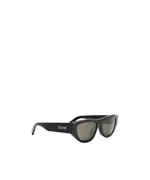 Celine Geometric Frame Sunglasses - Black