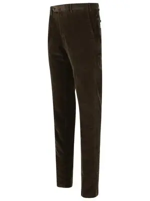 PT TORINO Slim Velvet Pants