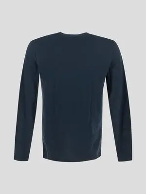 TOM FORD Tom Ford Crewneck Henley Pajama T-Shirt Black