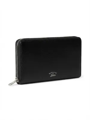 Gucci Lira Zip Around Wallet - Black