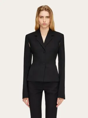 FERRAGAMO Cut-out Detailed Blazer