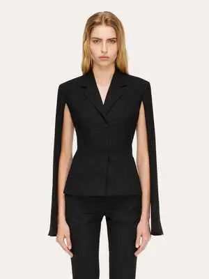 FERRAGAMO Cut-out Detailed Blazer
