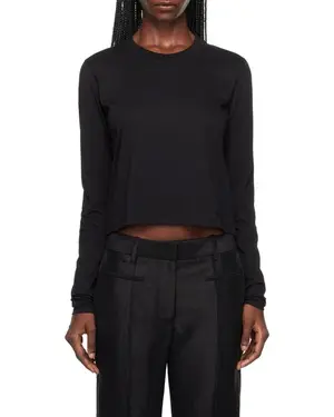 LOULOU STUDIO Long Sleeve Crewneck T-shirt
