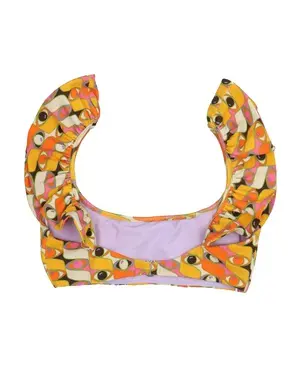 La DoubleJ Ruffled Bikini Top