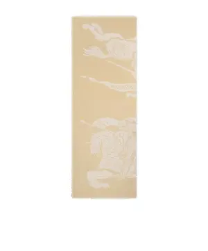 Burberry Knight Motif Long Scarf