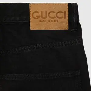 Gucci Horsebit Straight-leg Jeans