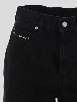 Gucci Horsebit Straight-leg Jeans
